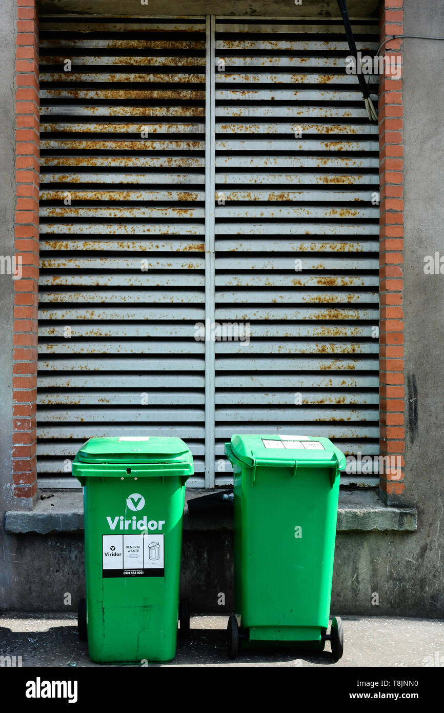 Wheelie bins scotland hi-res stock photography and images - Alamy