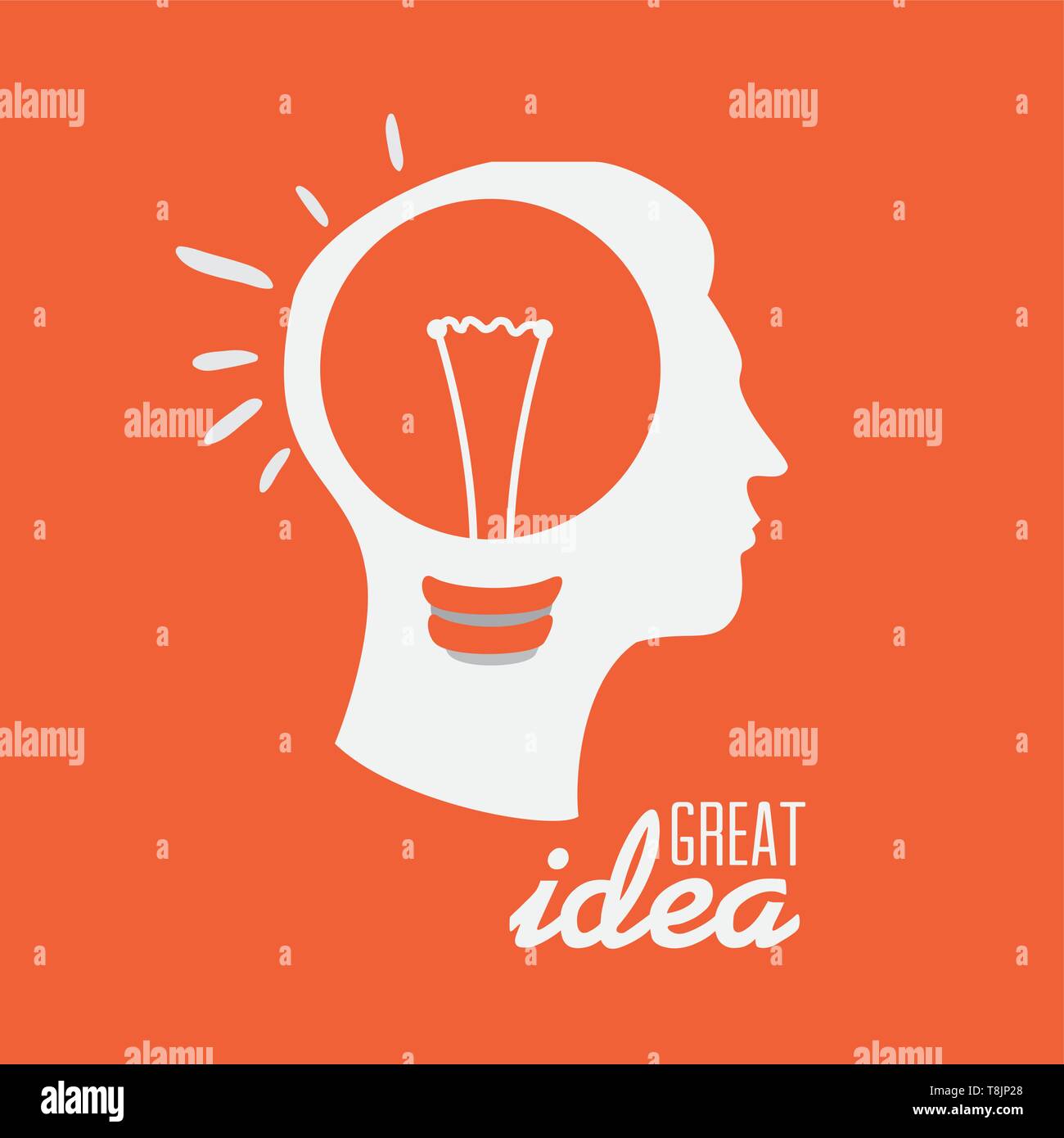Idea design, vector illustration Stock Vector Image & Art - Alamy