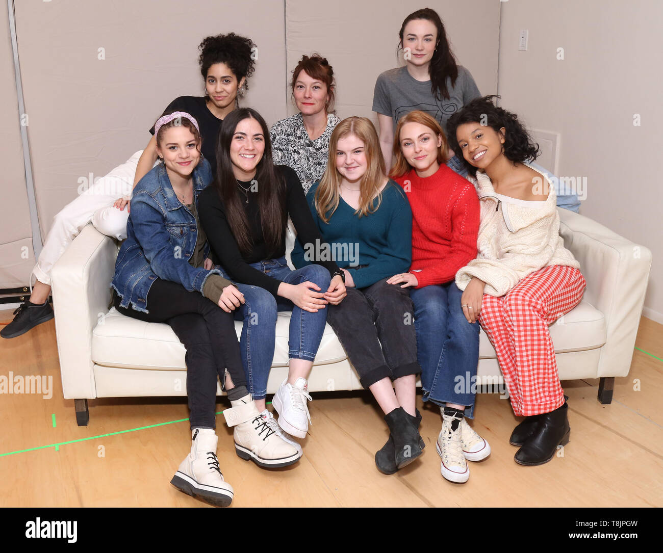 All-female 'Macbeth' Red Bull Theater Company production photocall at ...