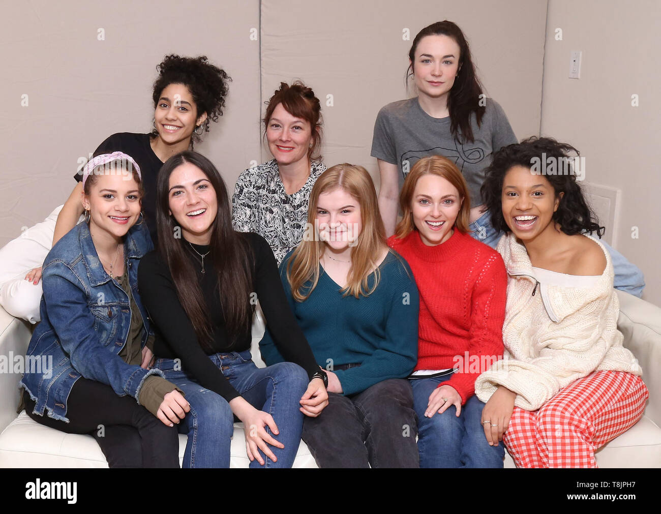 All-female 'Macbeth' Red Bull Theater Company production photocall at ...