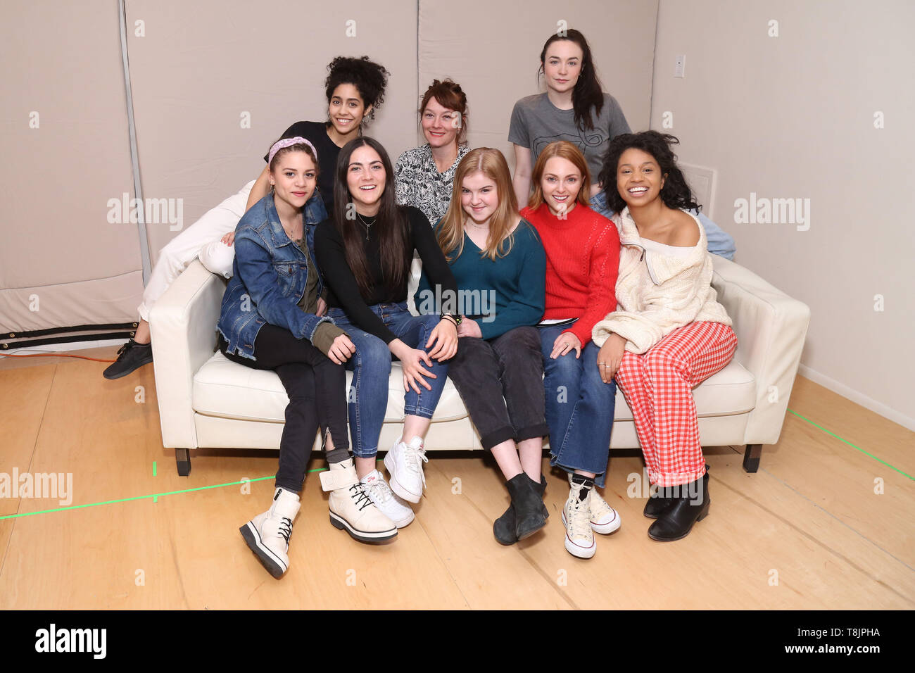 All-female 'Macbeth' Red Bull Theater Company production photocall at ...