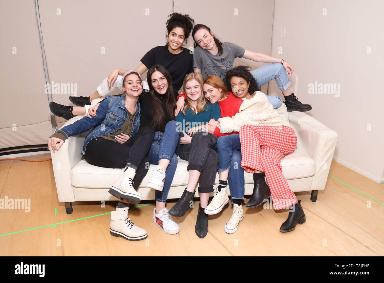 All-female 'Macbeth' Red Bull Theater Company production photocall at ...