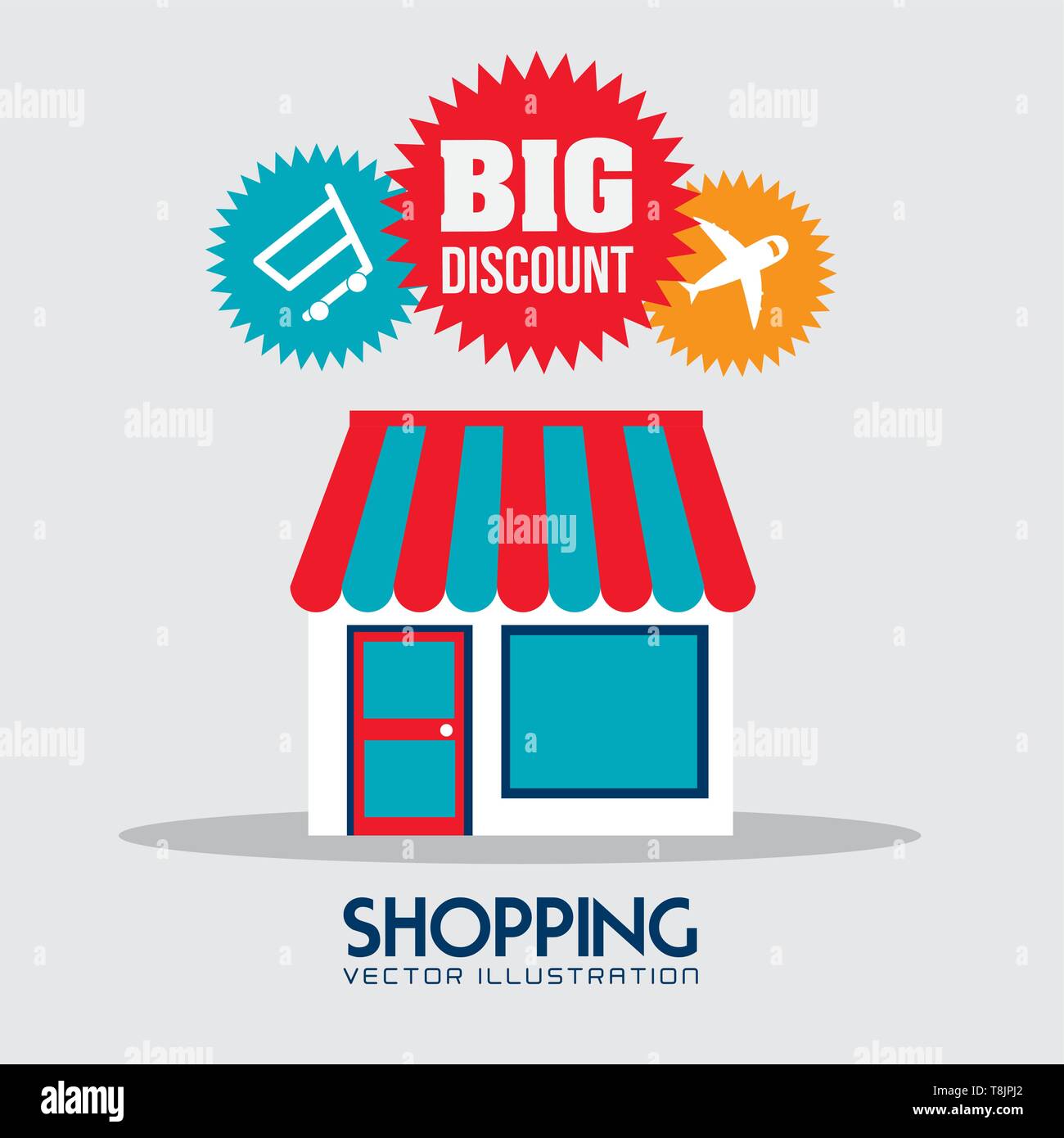 Shopping design, vector illustration Stock Vector Image & Art - Alamy