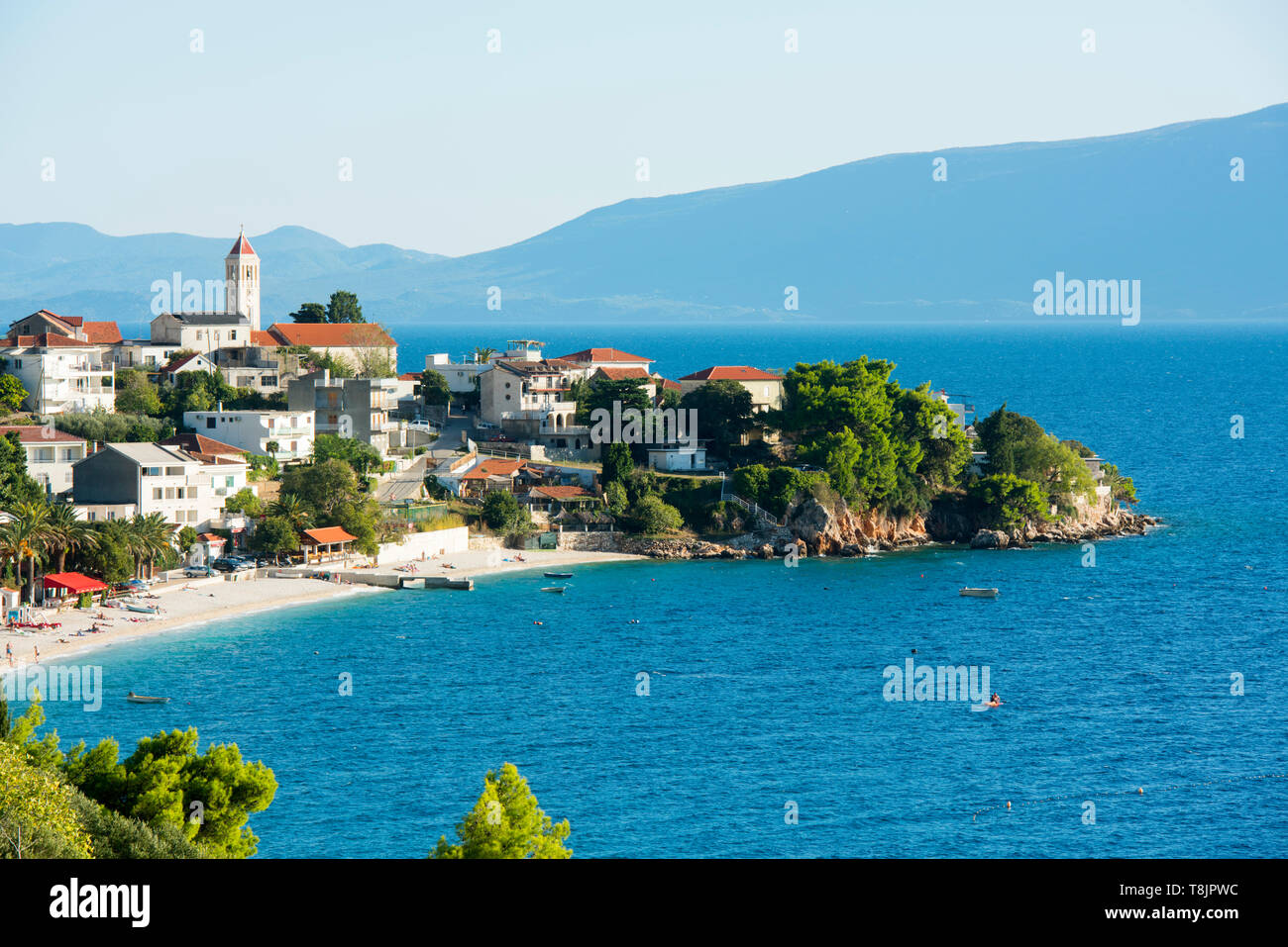 Kroatien, Dalmatien, Gradac Stock Photo - Alamy