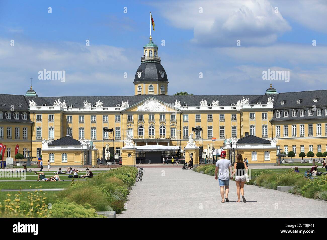 Street scene karlsruhe germany hi-res stock photography and images - Alamy