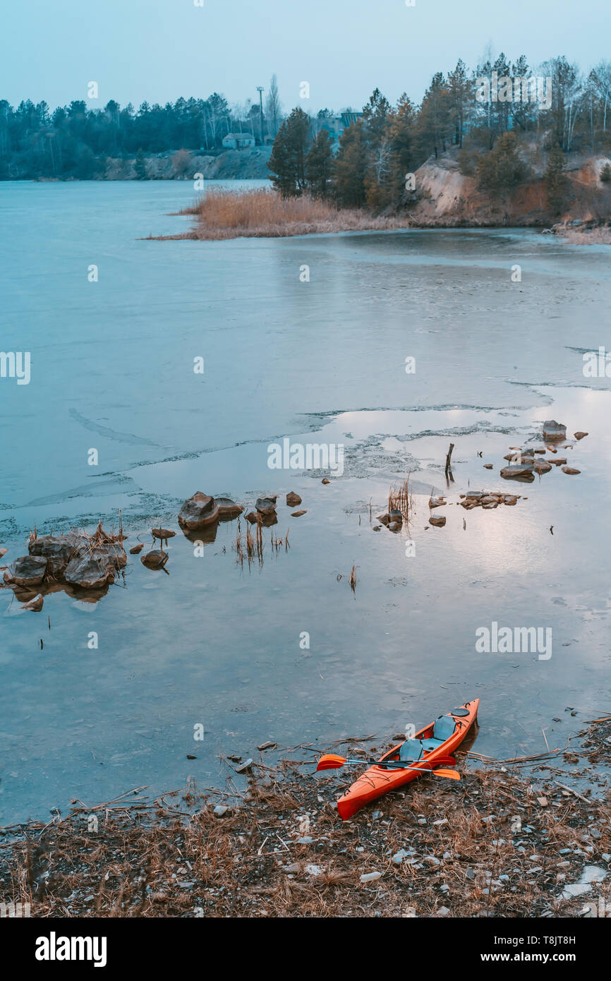 Canoe lies hi-res stock photography and images - Alamy