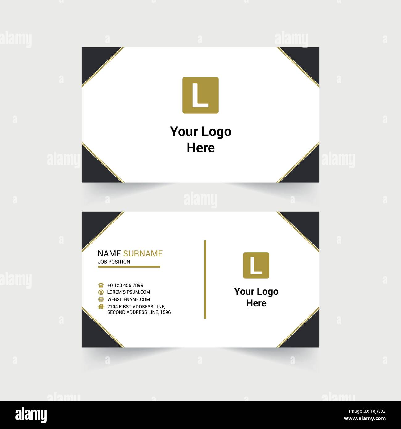 This is a Creative Business Card Design. Fully ready Template for ...