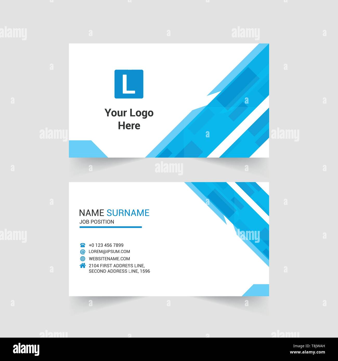 This is a Creative Business Card Design. Fully ready Template for ...