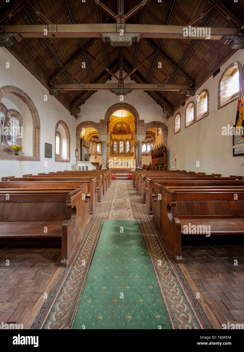 Hoarwithy church hi-res stock photography and images - Alamy