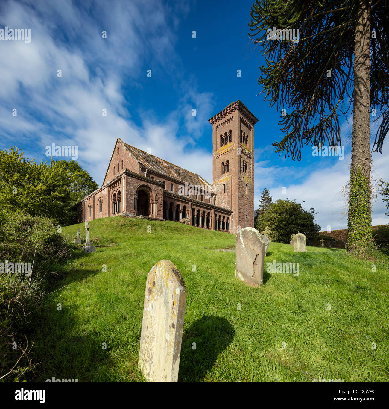 Hoarwithy church st catherine hi-res stock photography and images - Alamy
