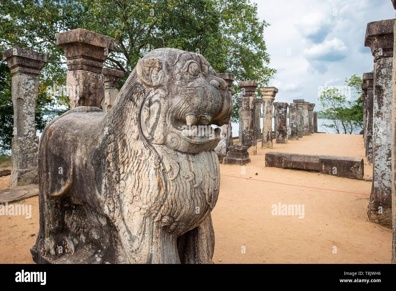 Sri Lanka, North Central Province, archeological site of Polonnaruwa ...