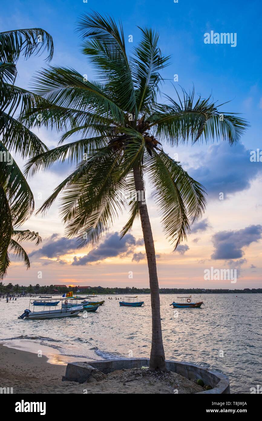 Sri Lanka, Eastern province, Passikudah, Passikudah beach Stock Photo ...
