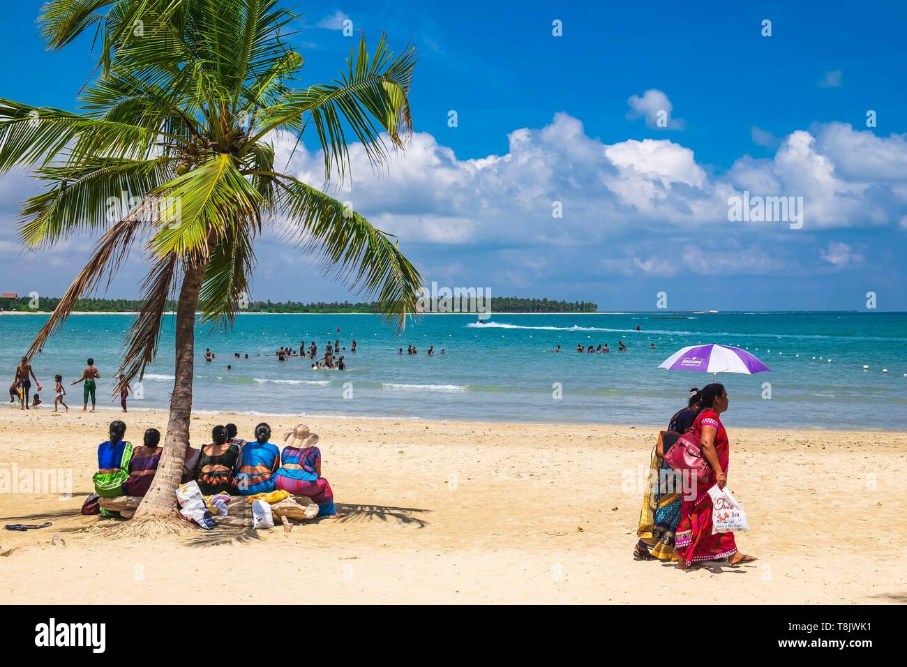 Sri Lanka, Eastern province, Passikudah, Passikudah beach Stock Photo ...