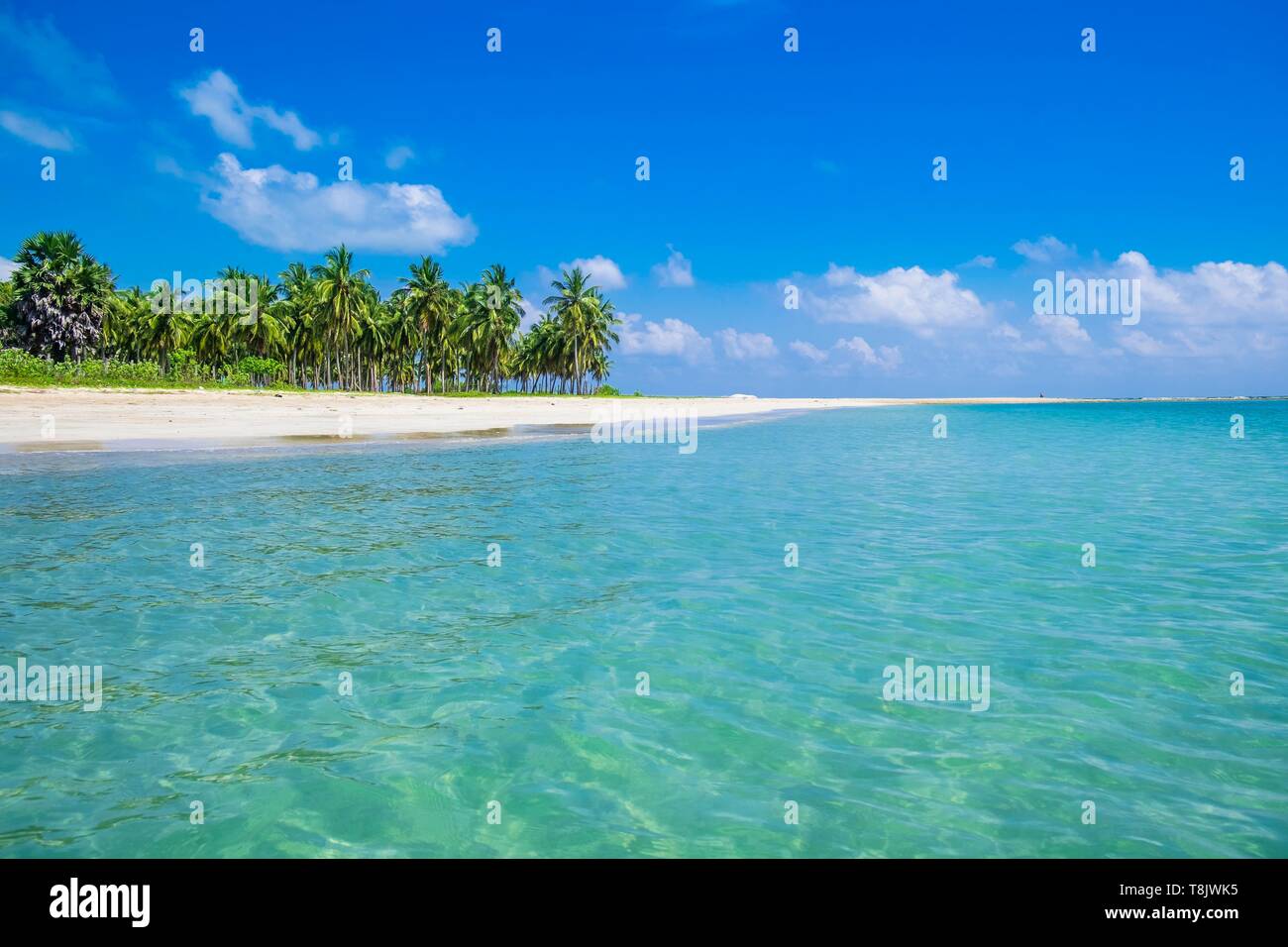 Sri Lanka, Eastern province, Passikudah, Passikudah beach Stock Photo ...
