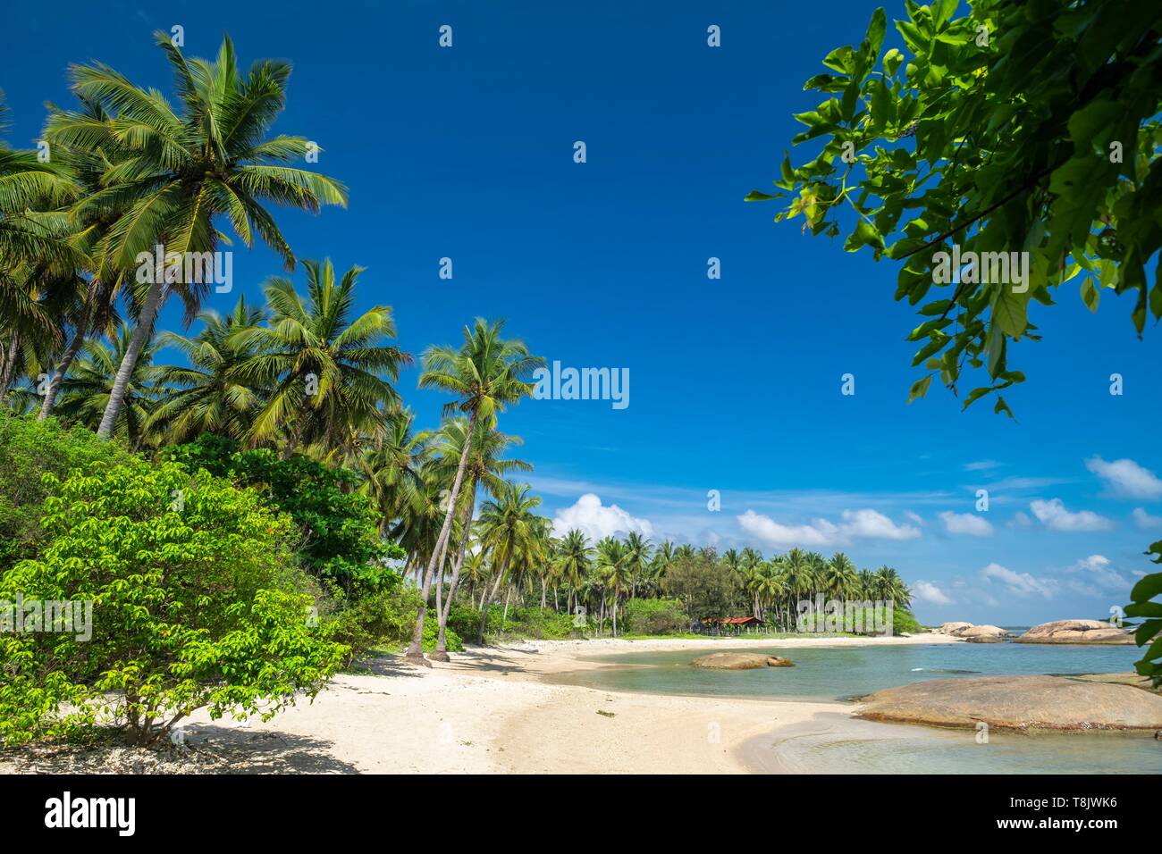 Sri Lanka, Eastern province, Passikudah, Passikudah beach Stock Photo ...