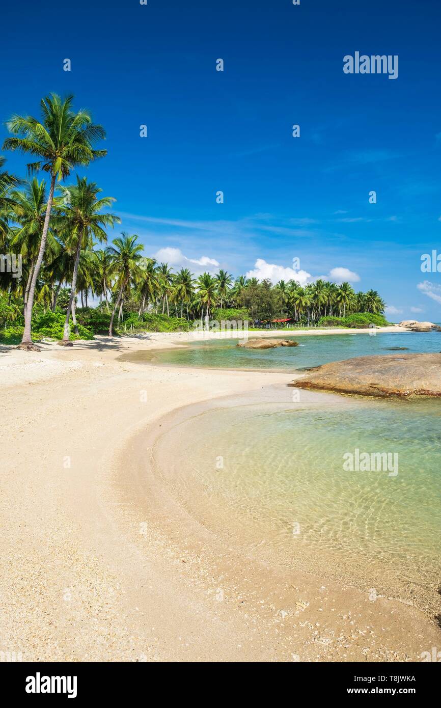 Sri Lanka, Eastern province, Passikudah, Passikudah beach Stock Photo ...