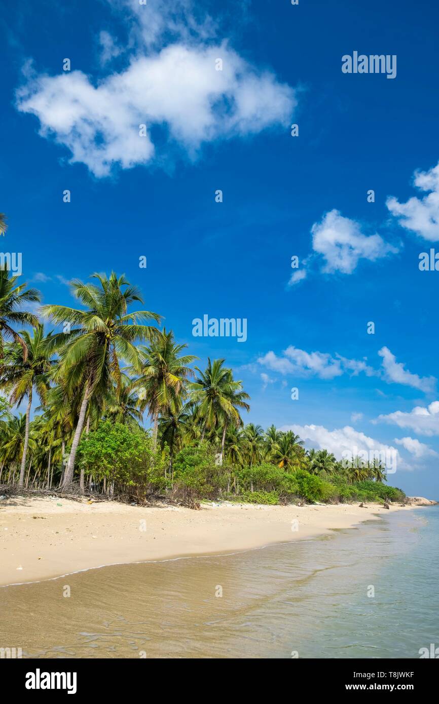 Sri Lanka, Eastern province, Passikudah, Passikudah beach Stock Photo ...