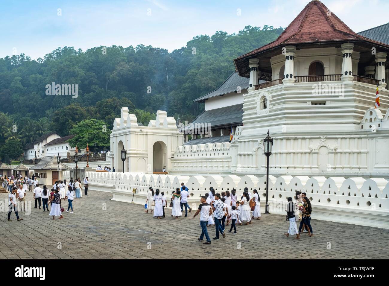 Sri Lanka, Central province, Kandy, a World Heritage Site, Temple of ...