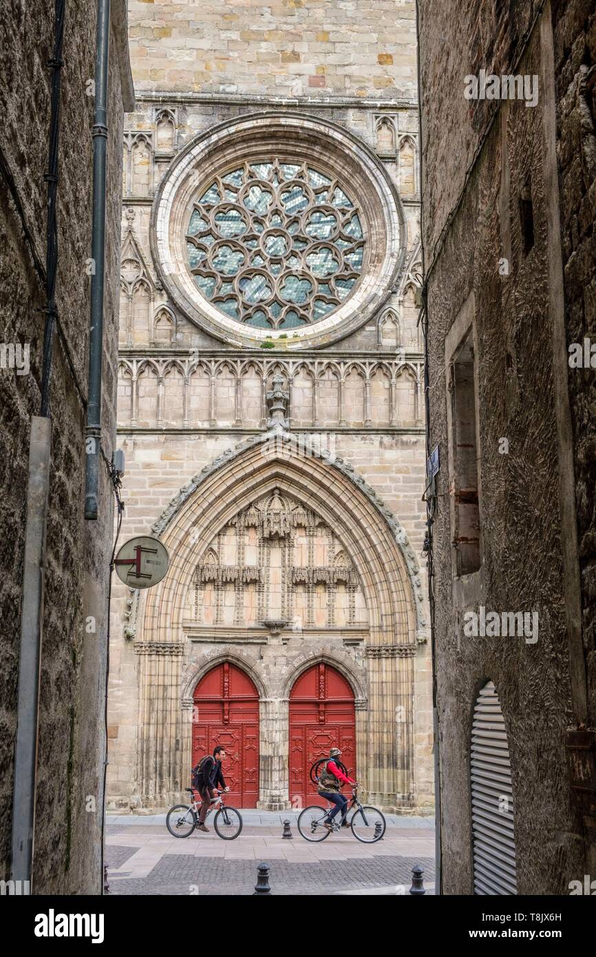 France, Lot, Quercy, Cahors, the cathedral Saint Etienne, dated 12 th ...