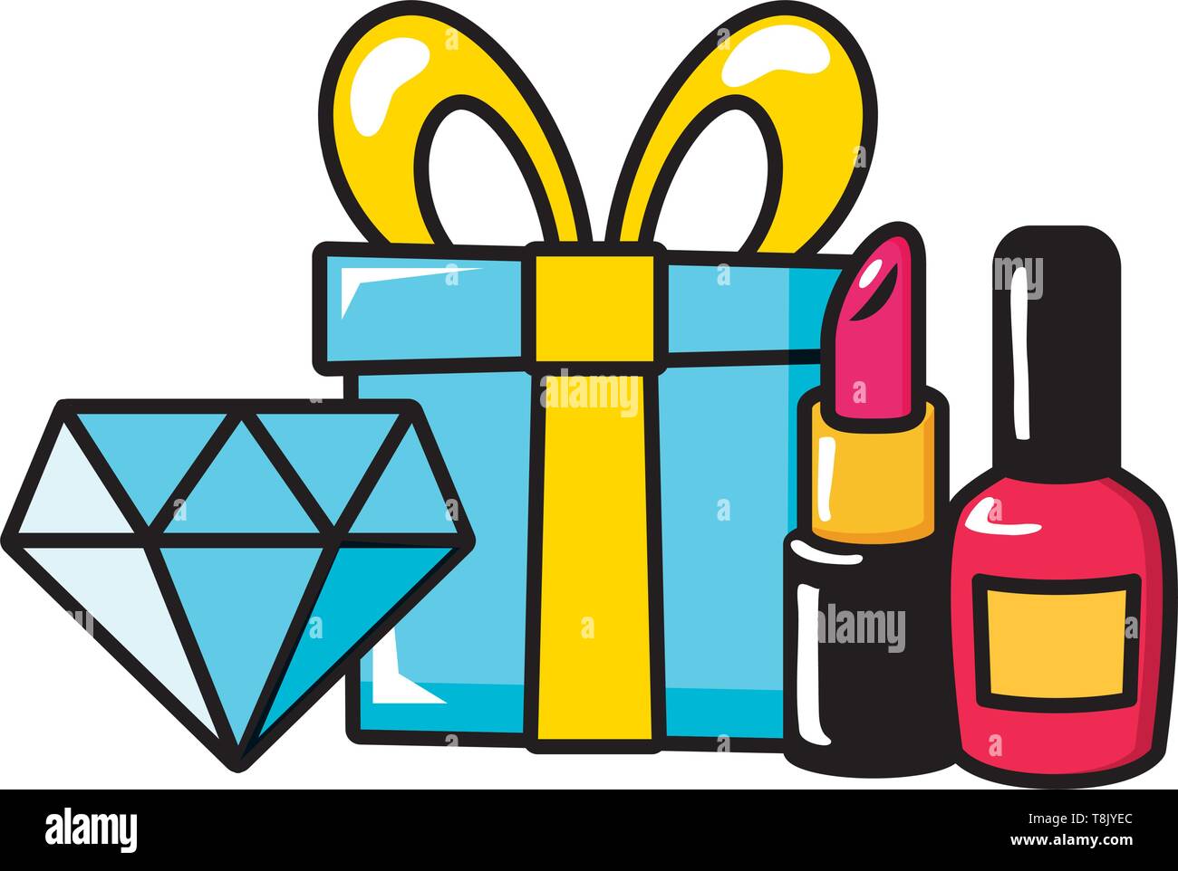 pop art elements Stock Vector Image & Art - Alamy