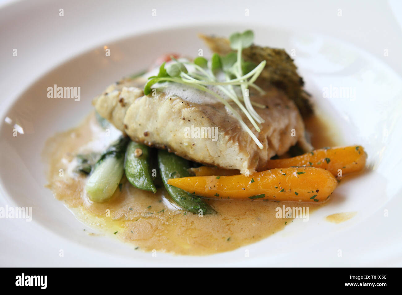 sea bass fillet Stock Photo - Alamy