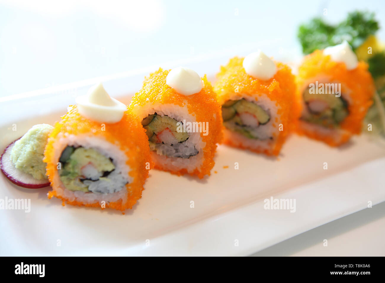 Seafood roll hi-res stock photography and images - Alamy