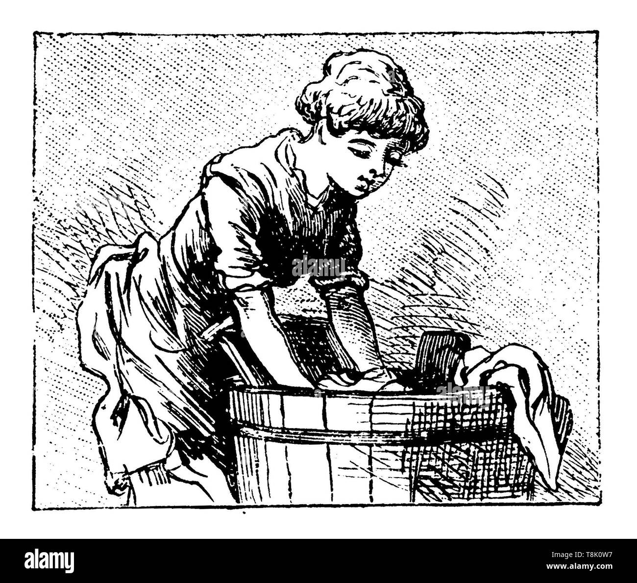 Drawing woman reading art Black and White Stock Photos & Images - Alamy