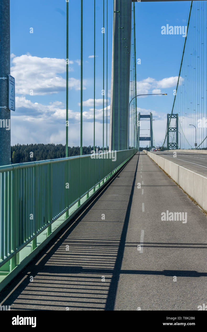 Tacoma narrows bridge crossing hi-res stock photography and images - Alamy