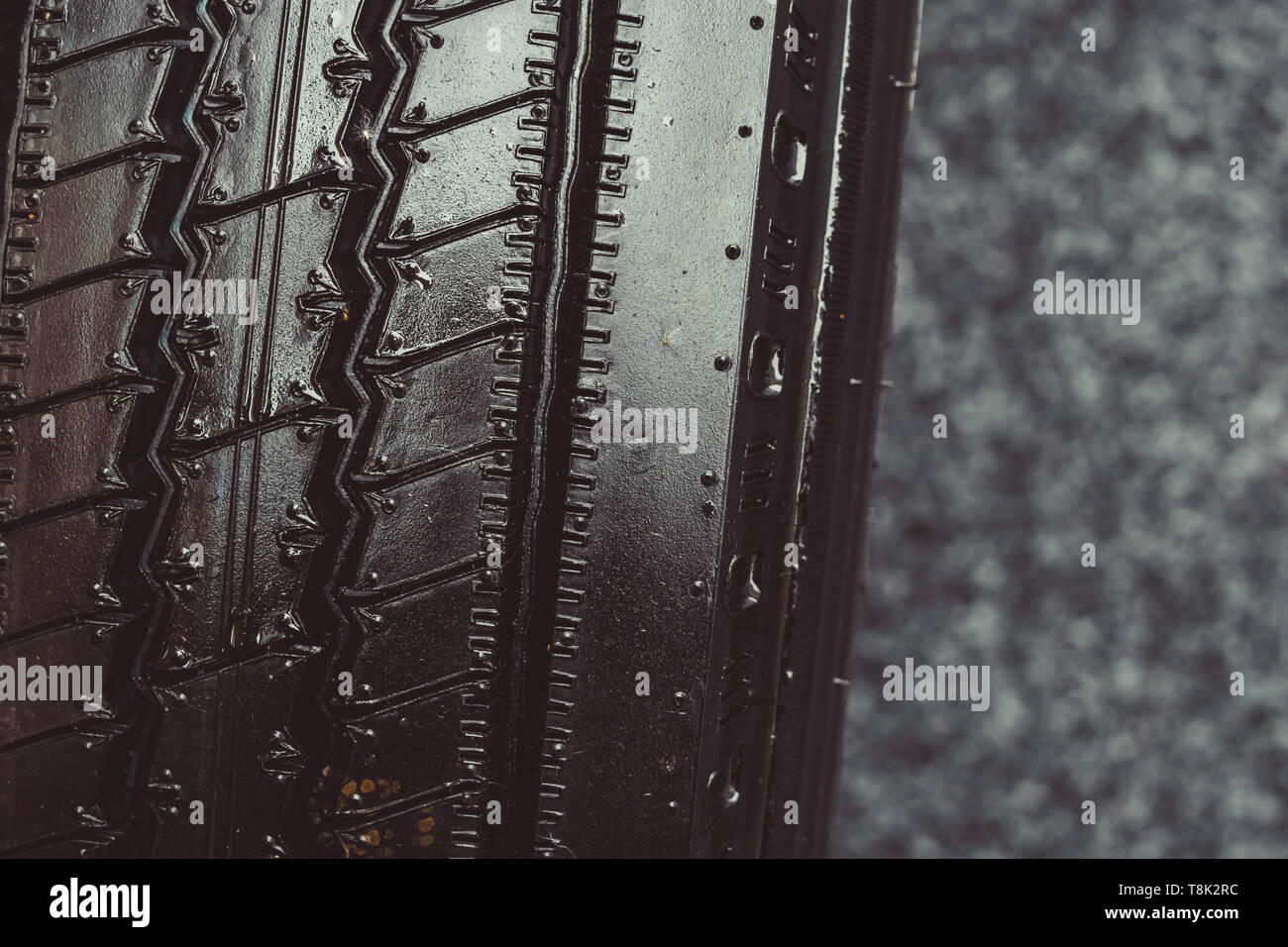 big tire texture tires from truck close-up Stock Photo - Alamy