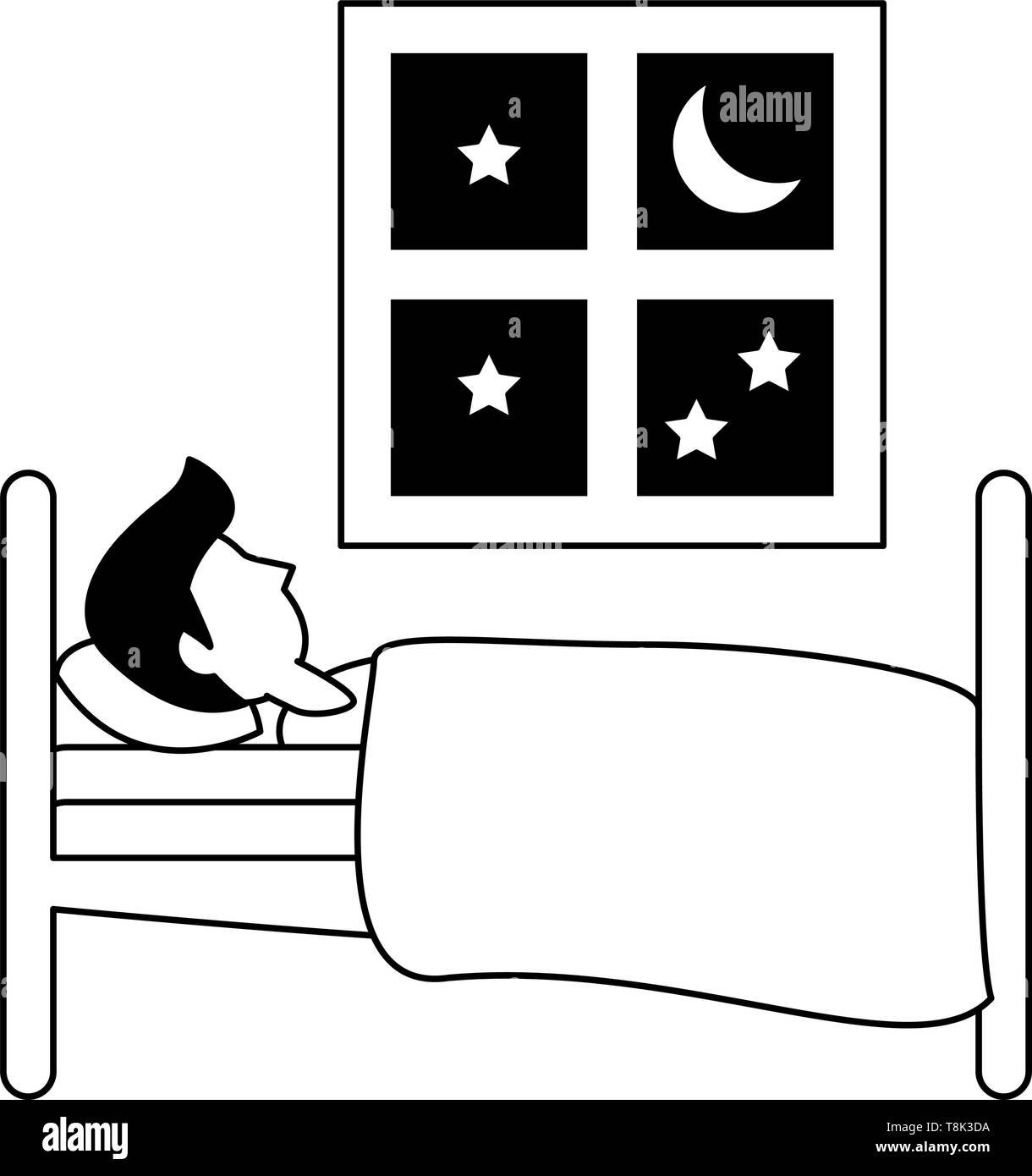 Sleep and rest cartoons Stock Vector Image & Art - Alamy