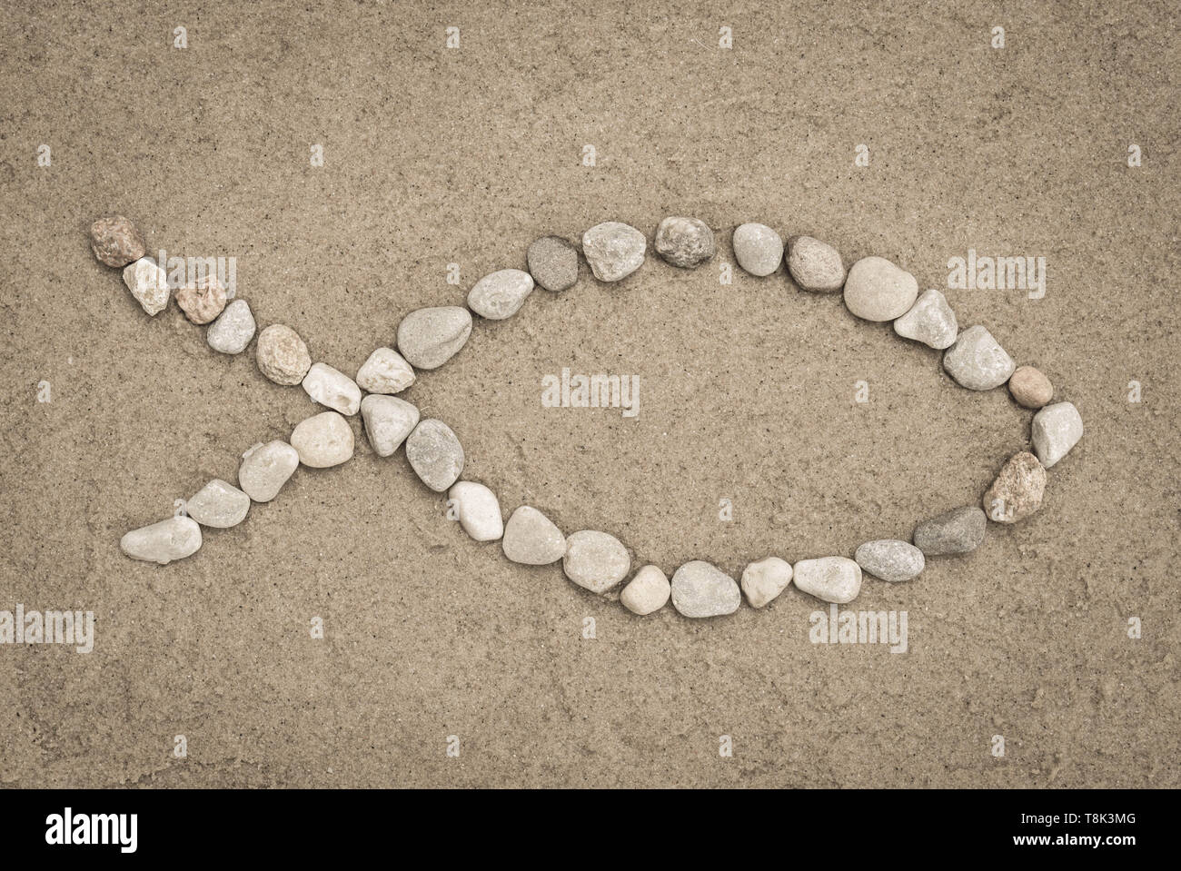 Christian fish symbol hi-res stock photography and images - Alamy