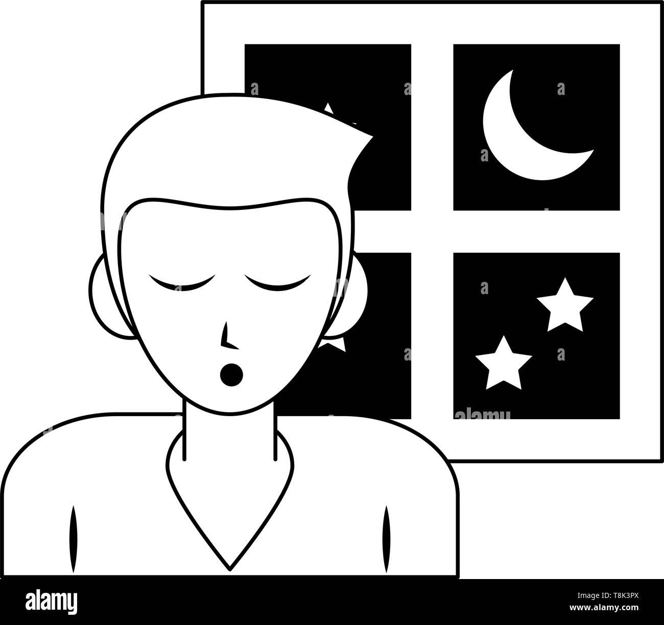 Sleep and rest cartoons Stock Vector Image & Art - Alamy