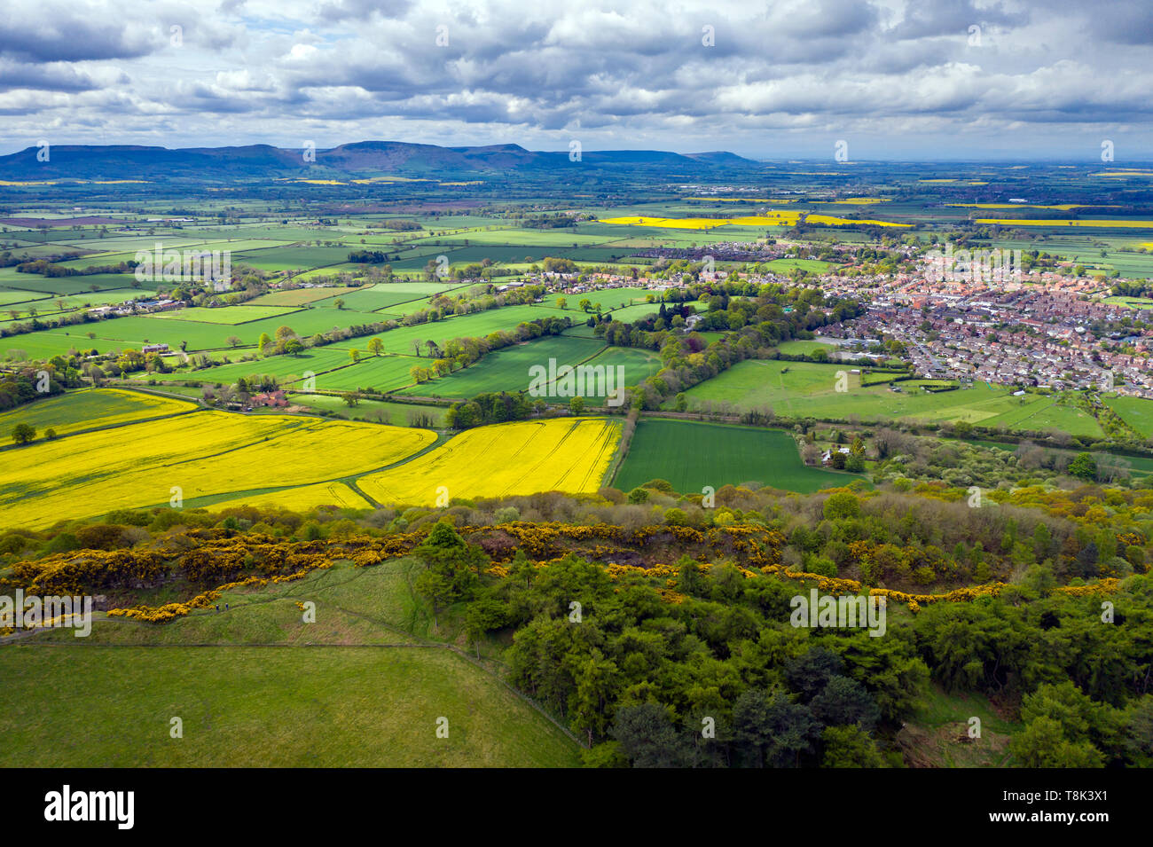 Great Ayton and the Cleveland Hills, North Yorkshire Moors National ...