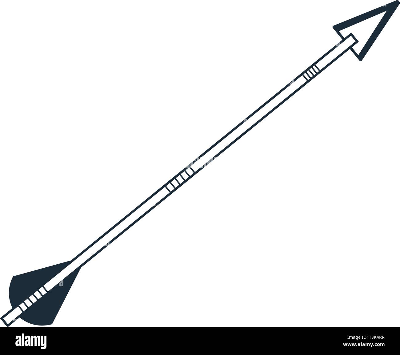 Bow arrow weapon Stock Vector Image & Art - Alamy