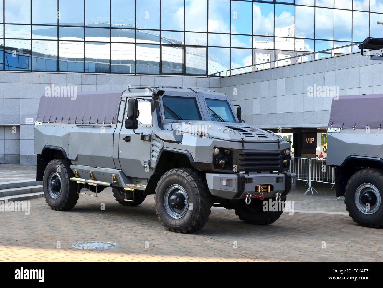 13.05.2019 Minsk, Belarus: Military exhibition MILEX-2019: New Russian ...