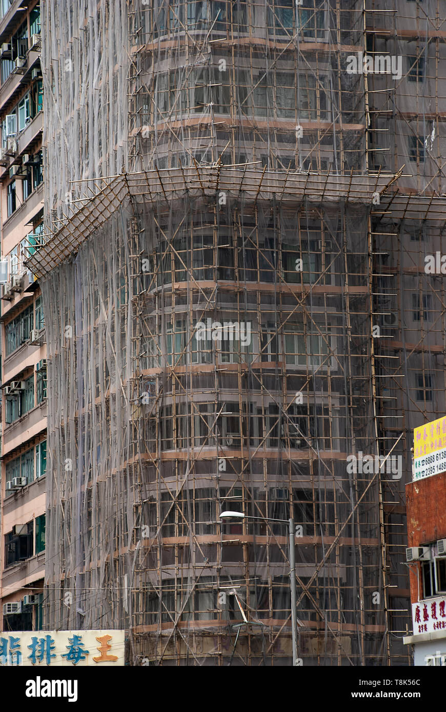 Bamboo Scaffolding Hong Kong High Resolution Stock Photography and Images - Alamy