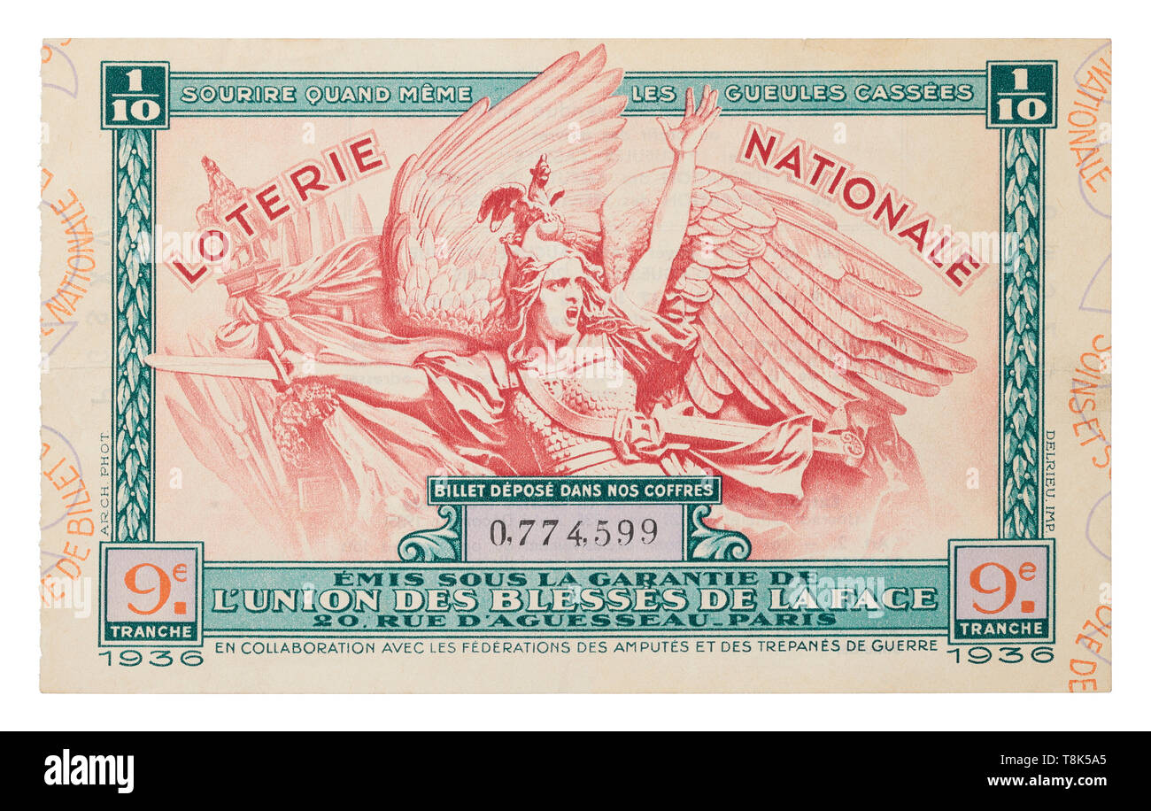 National lottery ticket Cut Out Stock Images & Pictures - Alamy