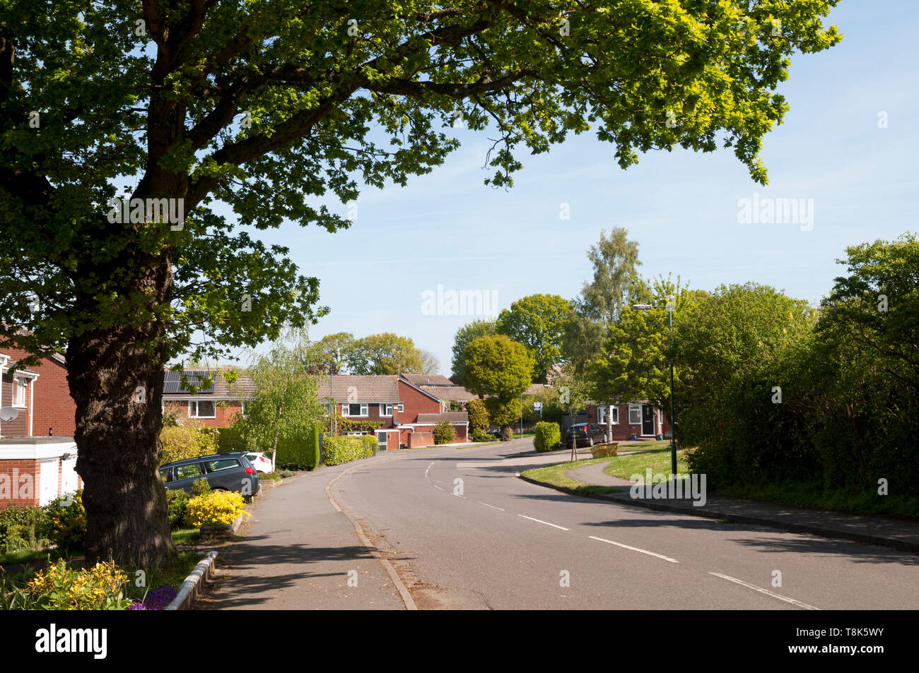 Cheswick Green village, near Solihull, West Midlands, England, UK Stock ...
