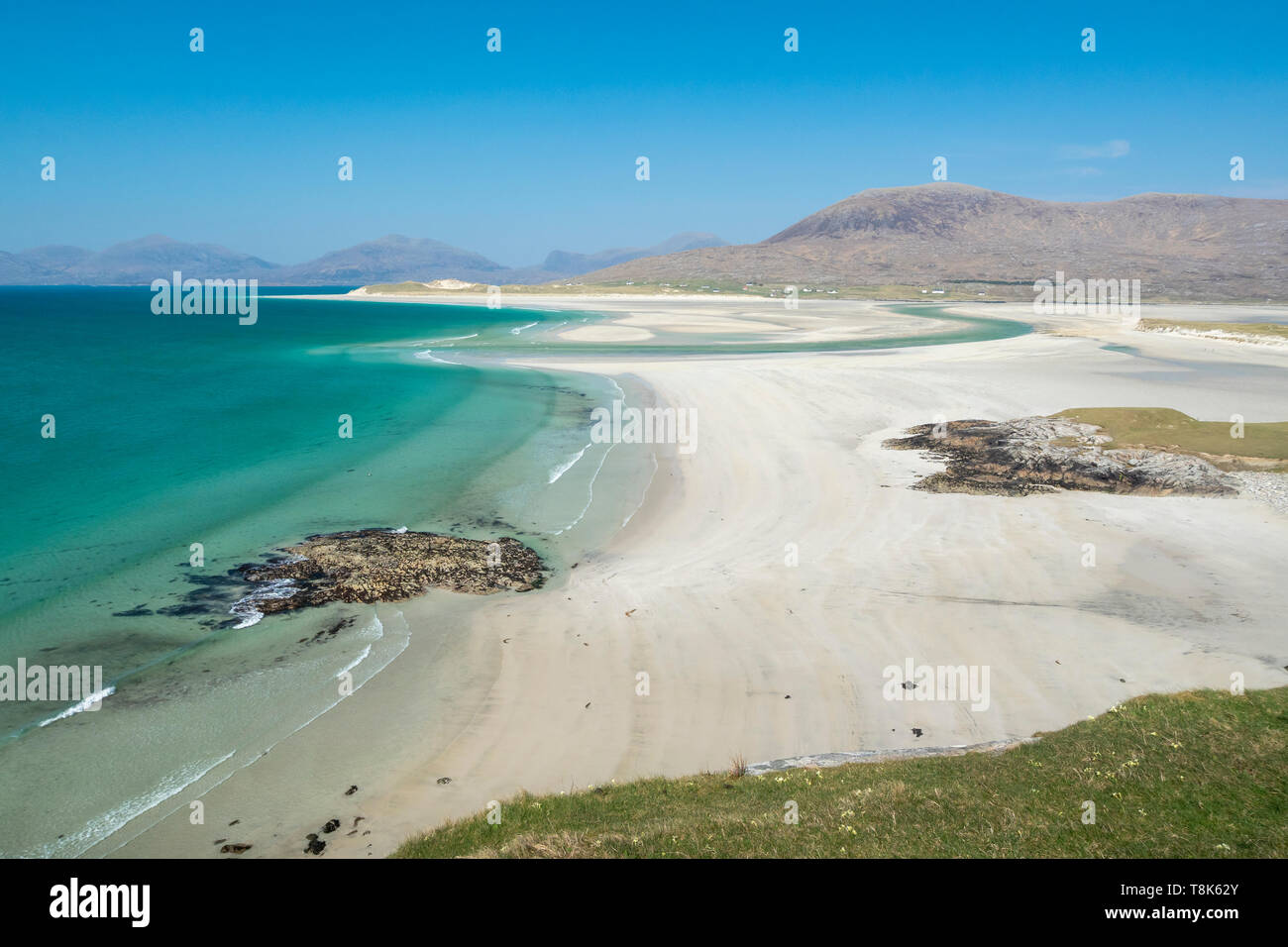 The Beach at Seilebost, West Harris, Hebrides, Scotland Stock Photo - Alamy