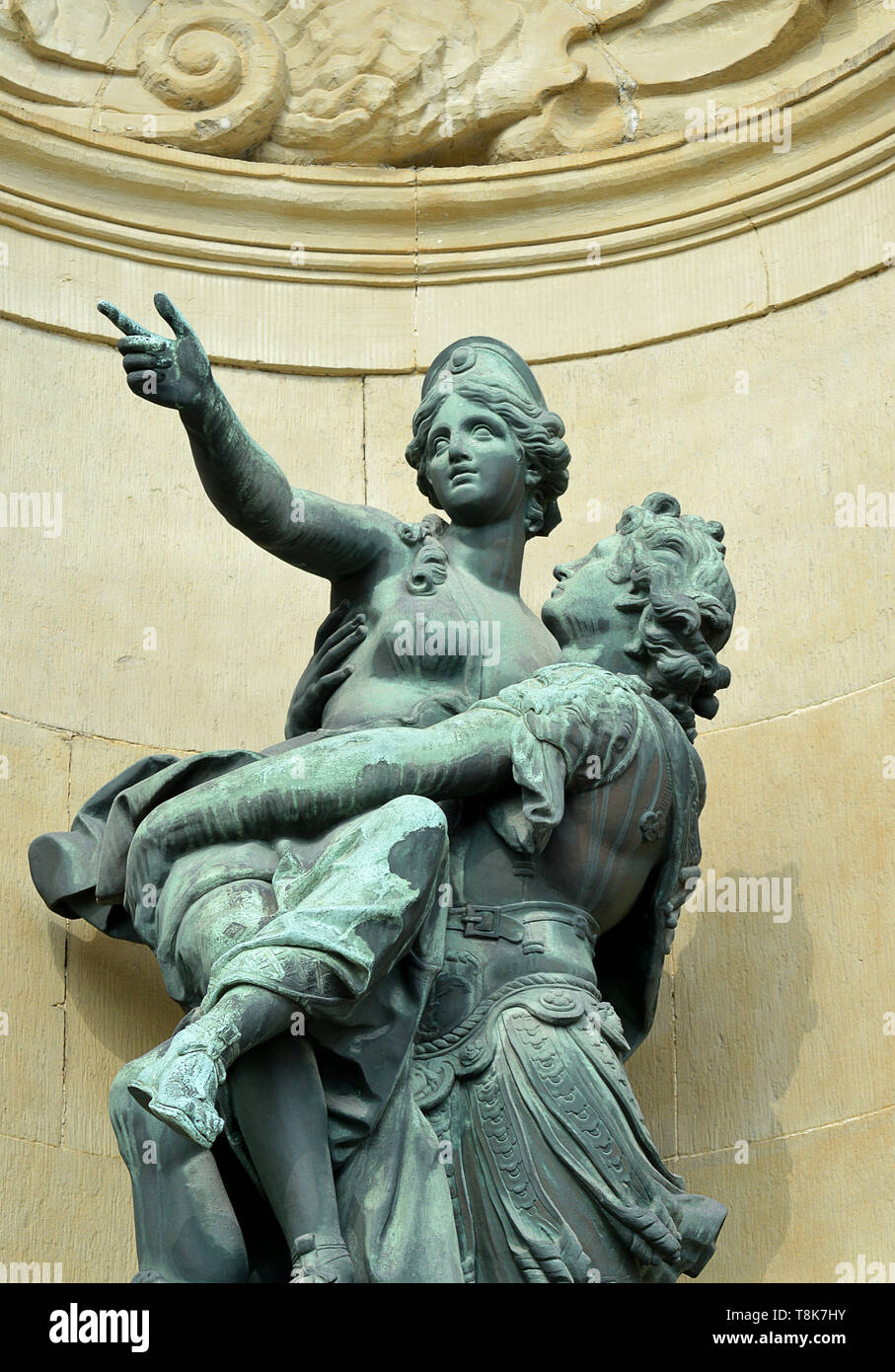 Detail from one of the abduction scenes (Paris and Helen) by the French ...