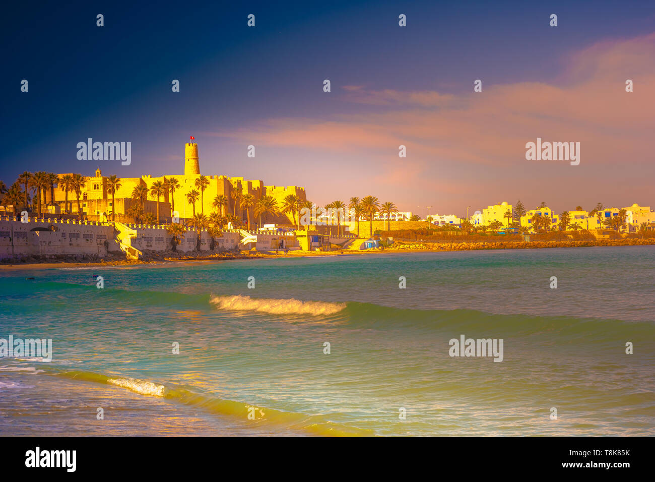 Monastir in Tunisia is an ancient city and popular tourist destination ...