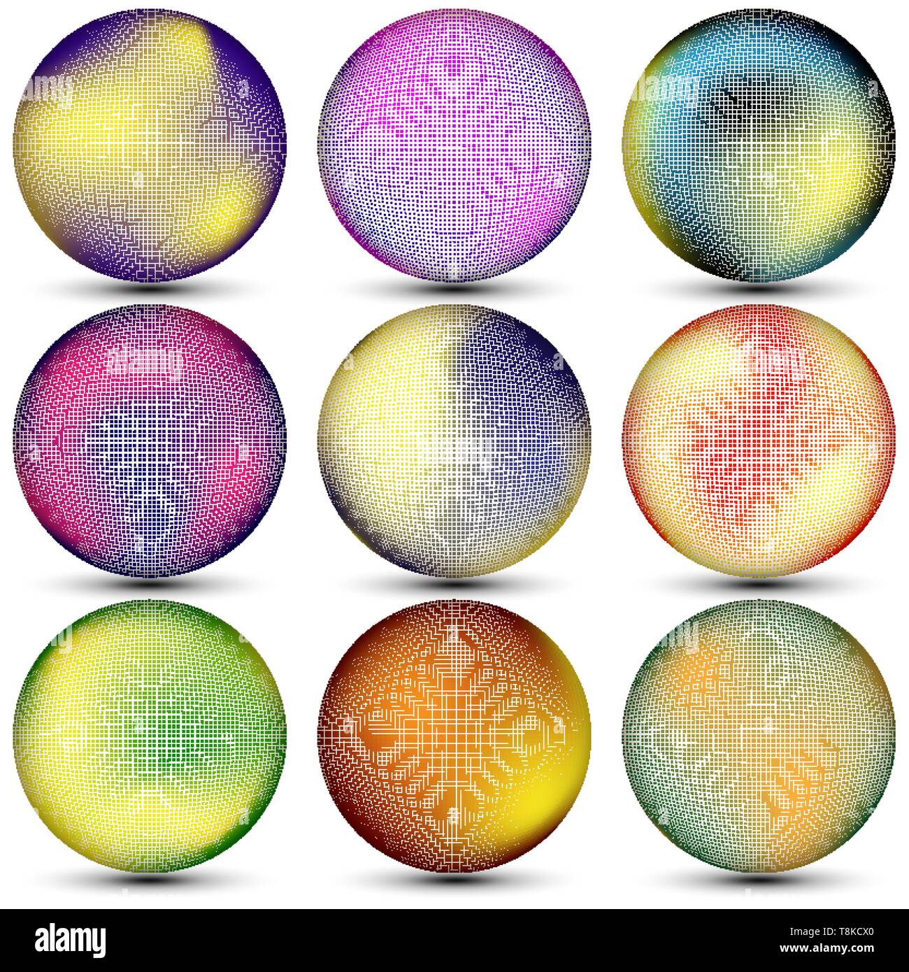 Half spherical Stock Vector Images - Alamy
