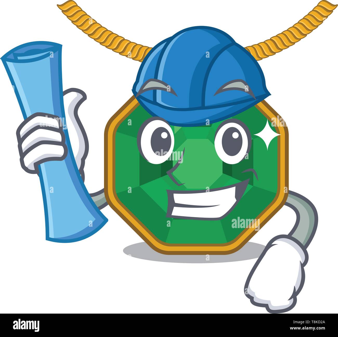 Architect peridot jewelry in a cartoon box Stock Vector Image & Art - Alamy