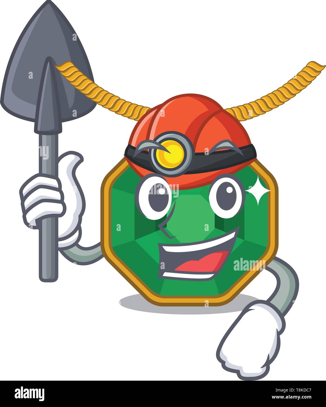 Peridot mine Stock Vector Images - Alamy