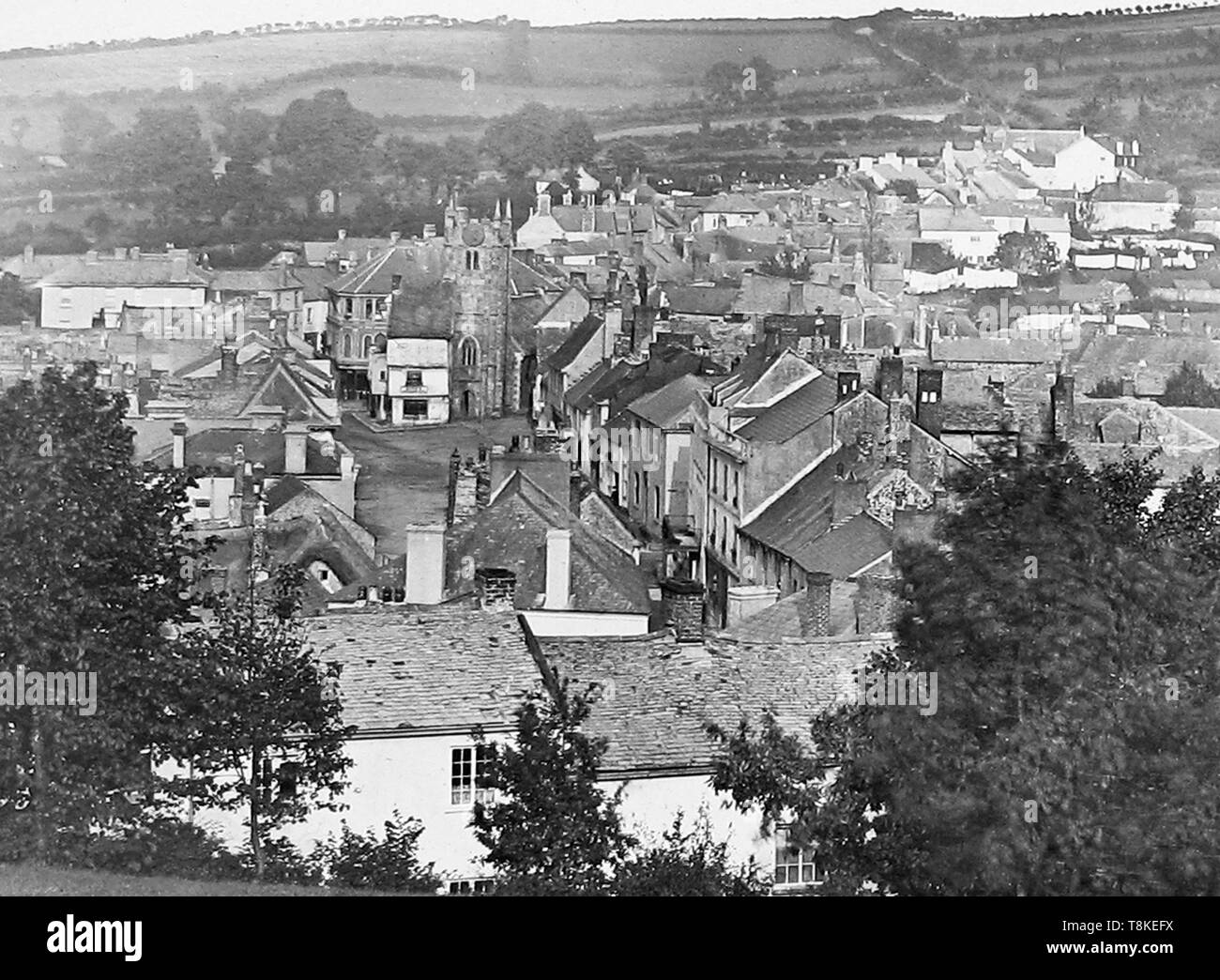Okehampton old Black and White Stock Photos & Images - Alamy