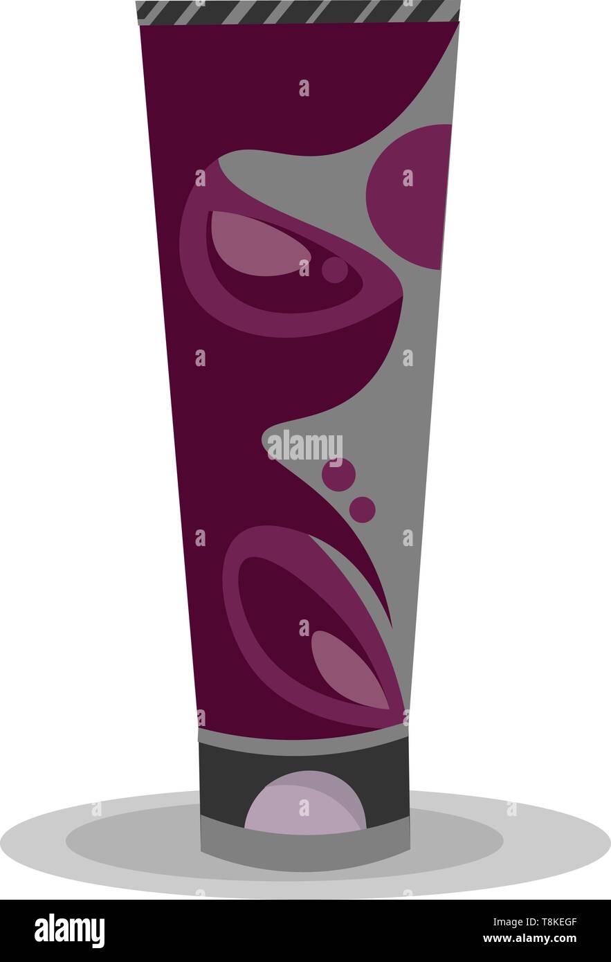 A multi-colored face lotion in pink and white colored eye-catchy ...