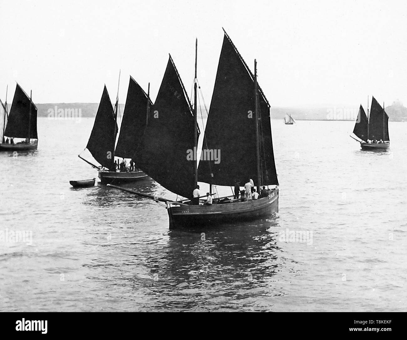 Mount's bay Black and White Stock Photos & Images - Alamy