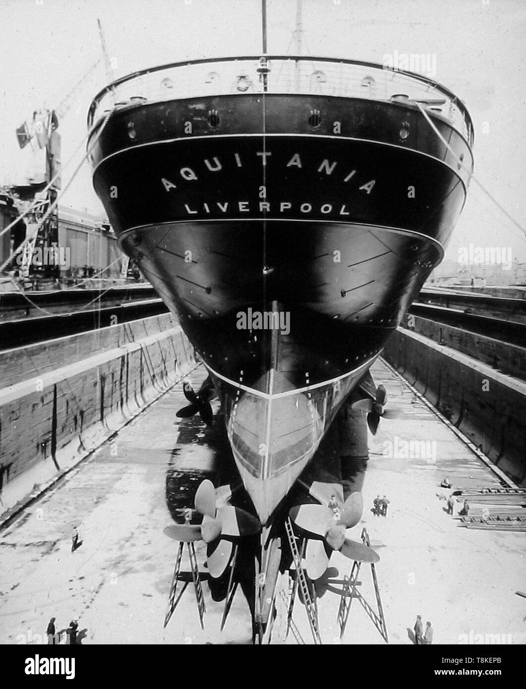 Rms aquitania hi-res stock photography and images - Alamy