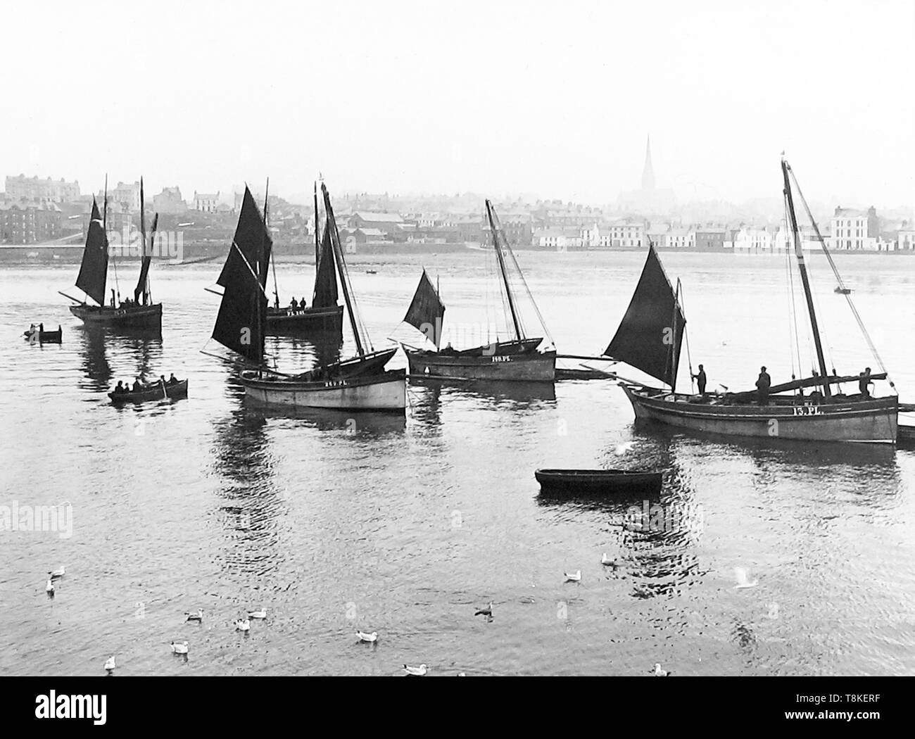 Peel isle man Black and White Stock Photos & Images - Alamy