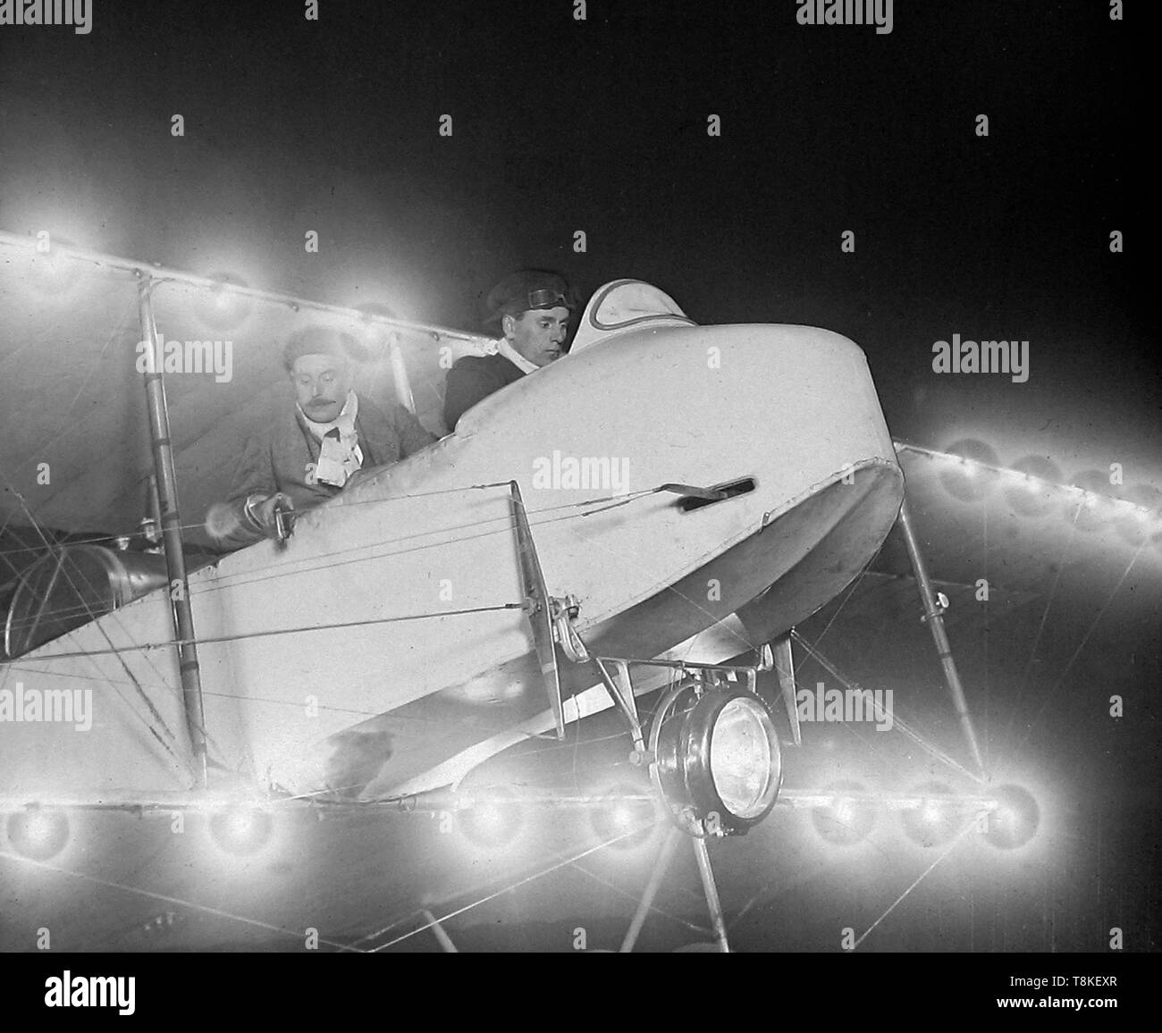Night pilot Black and White Stock Photos & Images - Alamy
